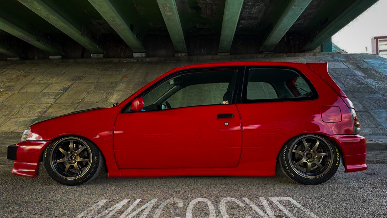 Toyota Starlet (90) 1.3 бензиновый 1999 | Red GR на DRIVE2