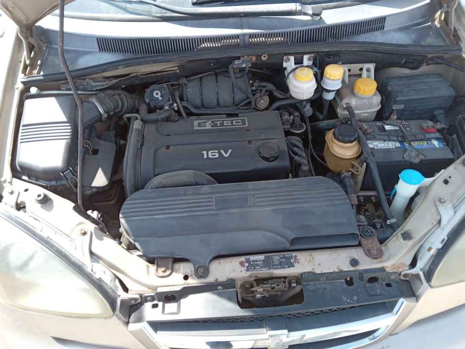 Engine Photos — Chevrolet Tacuma, 1,6 л, 2004 года | фотография | DRIVE2