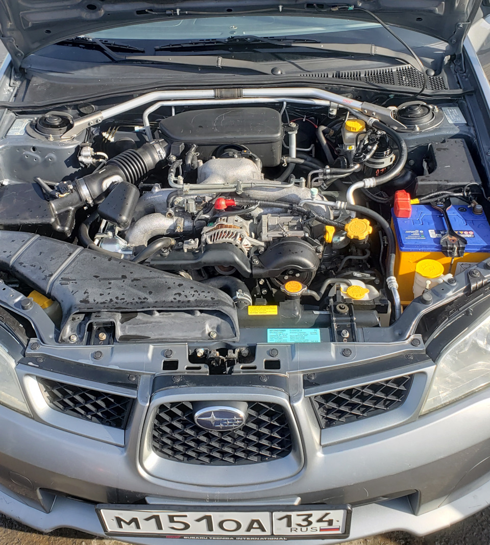 EJ204 Полноценный свап. Печальный финал — Subaru Impreza (GD/GG), 2 л ...