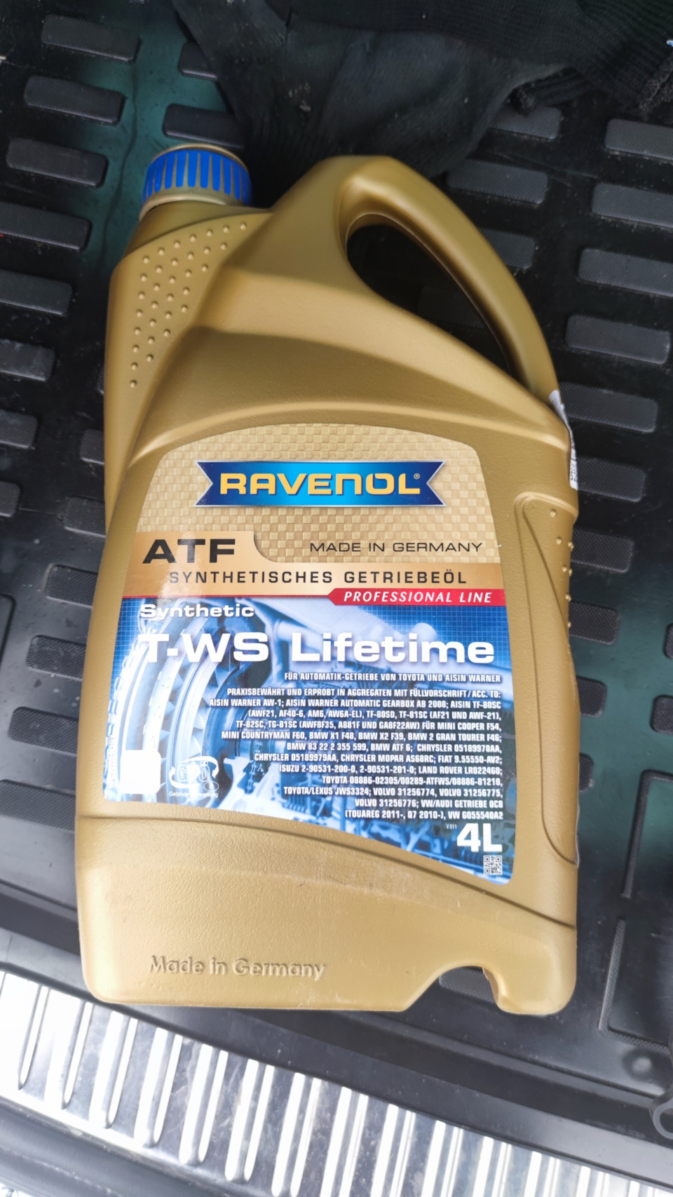 0888602305 Масло ATF WS трансмиссионное TOYOTA LEXUS | Запчасти на DRIVE2