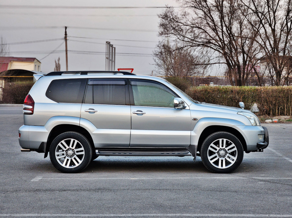 Экстерьер. Небольшие преображения. — Toyota Land Cruiser Prado 120 ...