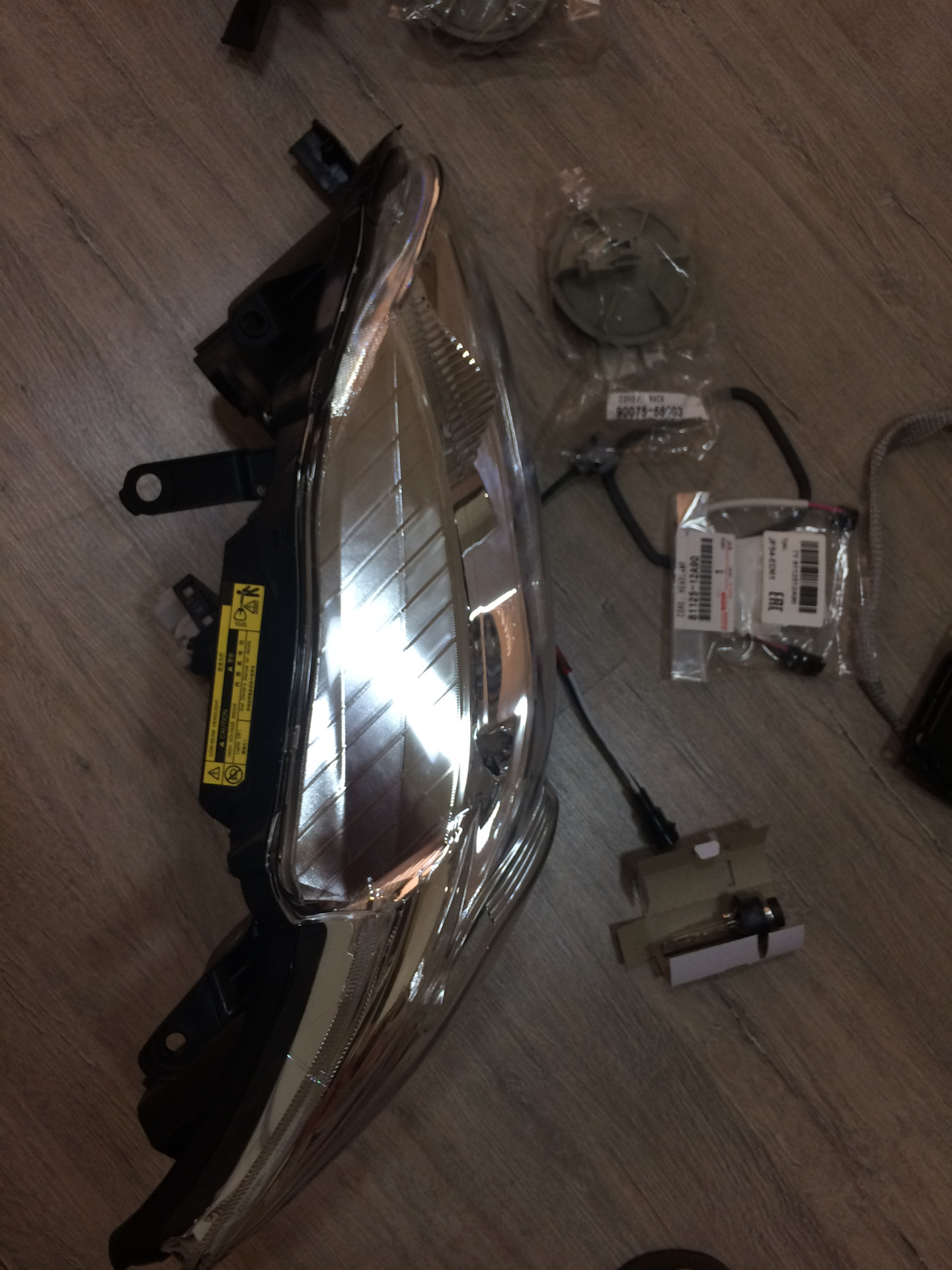 Да будет свет! — Toyota Corolla (140/150), 1,6 л, 2007 года | стайлинг ...