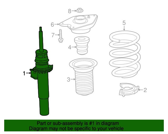 31316880097 Амортизатор BMW | Запчасти на DRIVE2