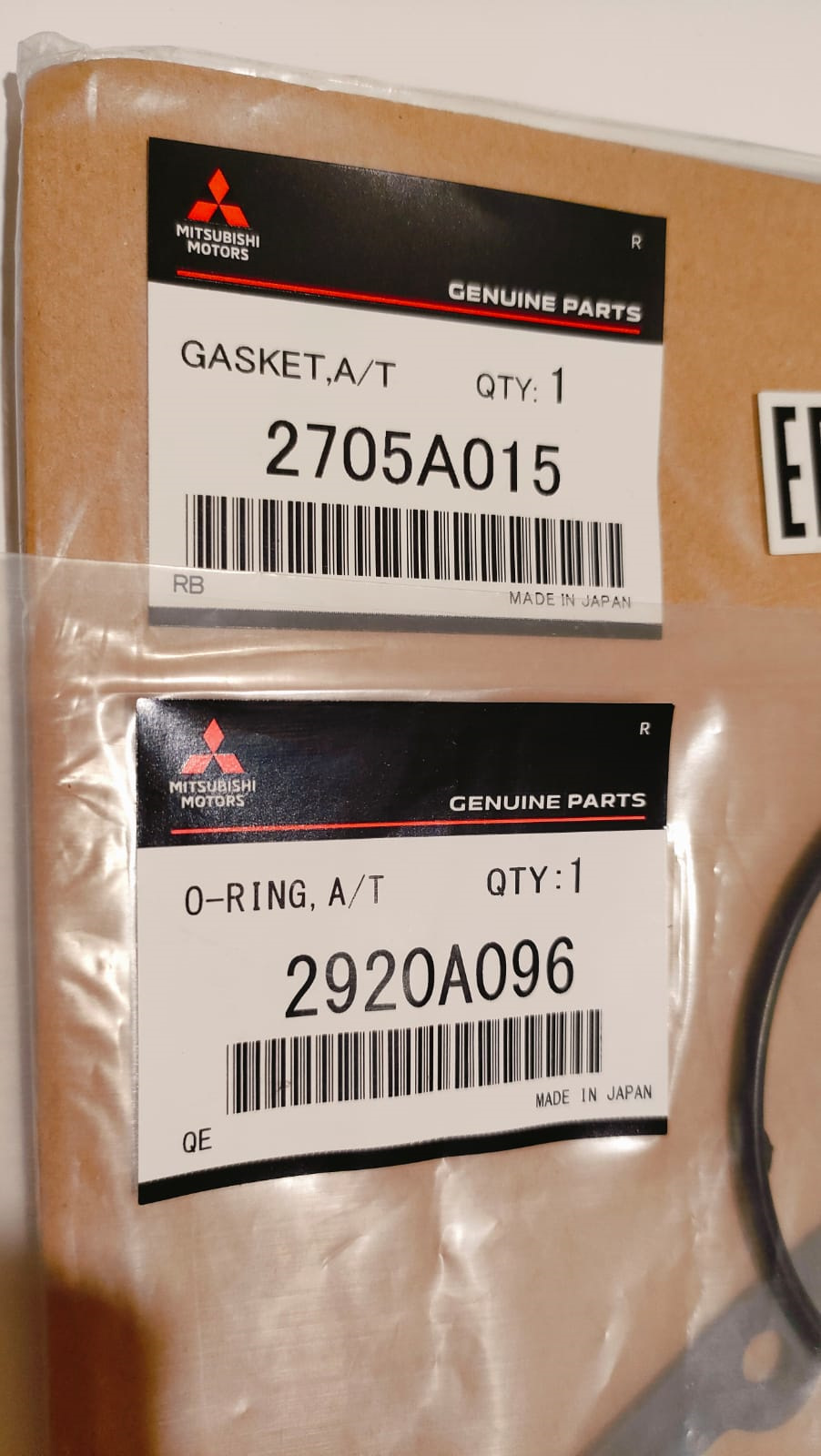 2920A096 Кольцо уплотнительное Mitsubishi | Запчасти на DRIVE2