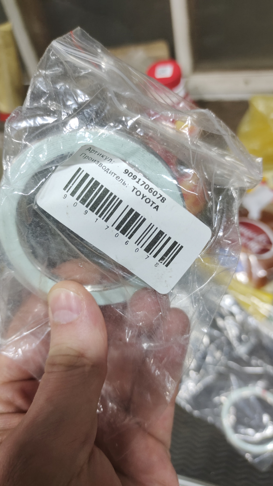 9091706078 Кольцо глушителя TOYOTA (55*72*5) TOYOTA LEXUS | Запчасти на ...