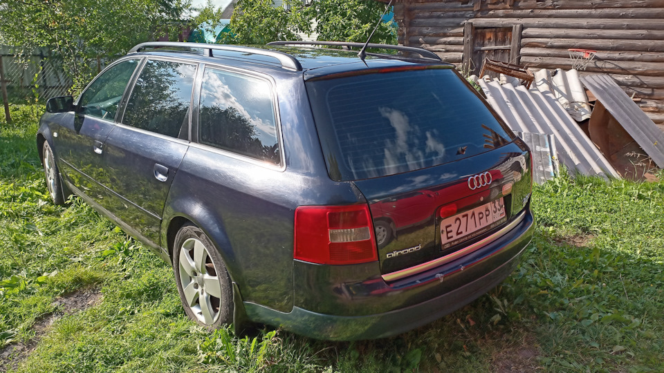 2.7т allroad или шильдикбрендинг — Audi A6 Avant (C5), 1,8 л, 1998 года | кузовной ремонт | DRIVE2