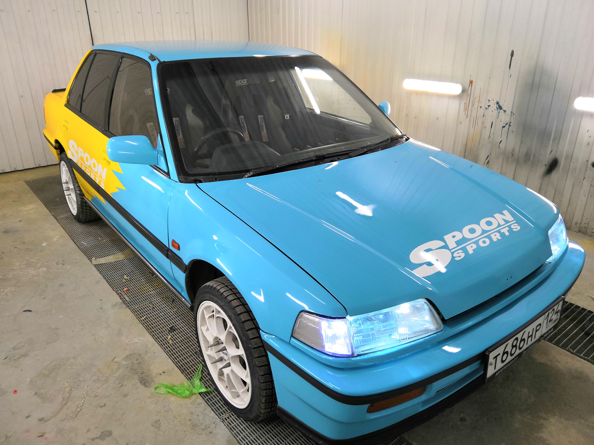 Ну вот мы и готовы. — Honda Civic (4G), 2 л, 1988 года | стайлинг | DRIVE2