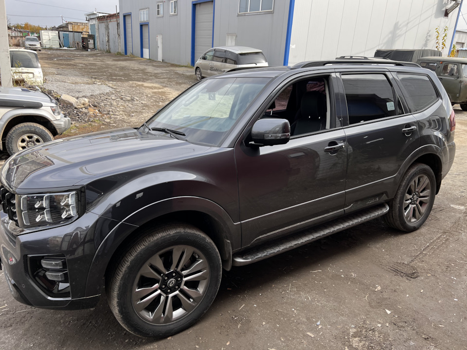 Установлена подвеска Kia Mohave — KIA Mohave (HM2), 3 л, 2019 года ...