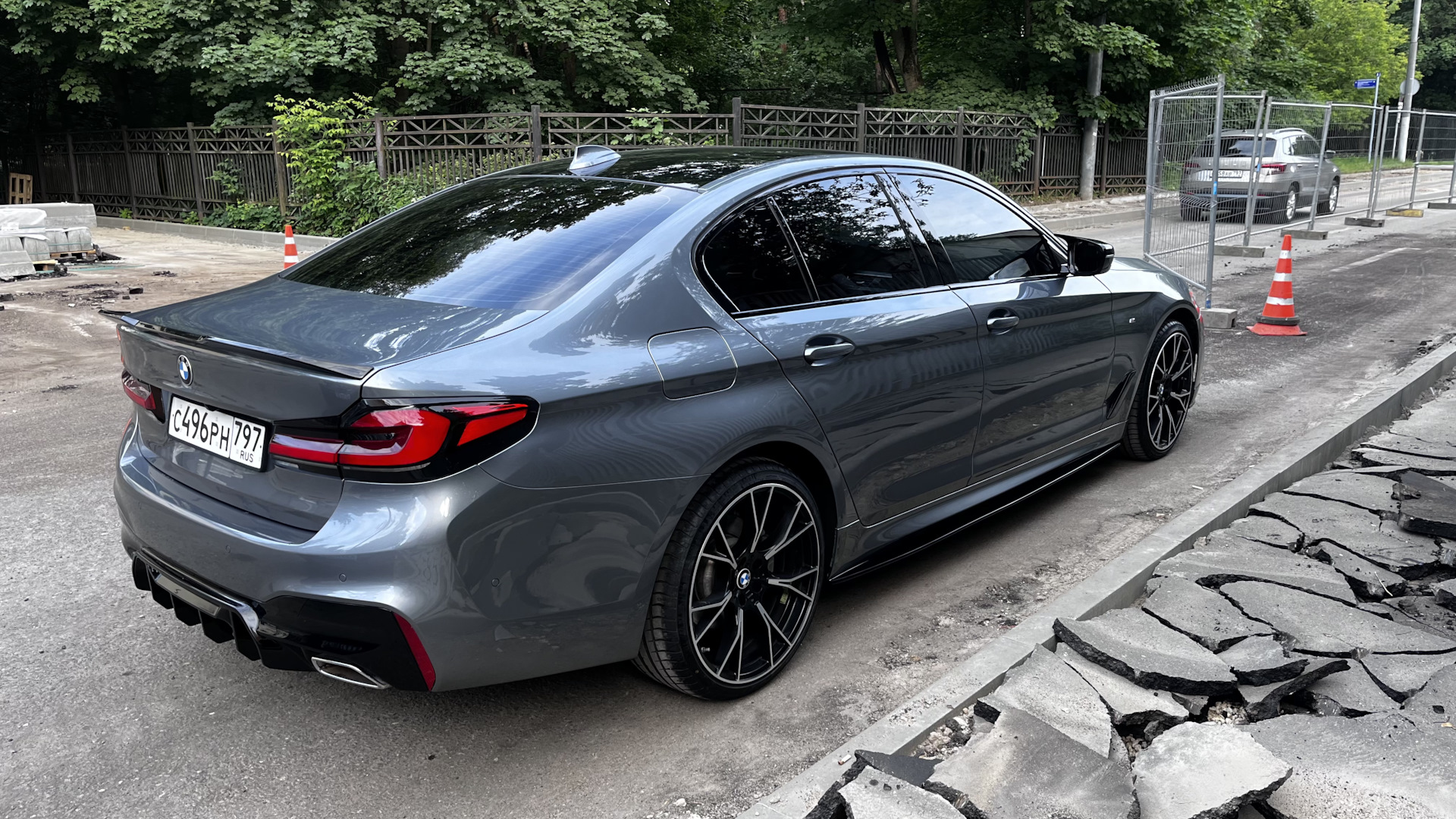 Внешка близка к завершению !) — BMW 5 series (G30), 2 л, 2019 года | стайлинг | DRIVE2