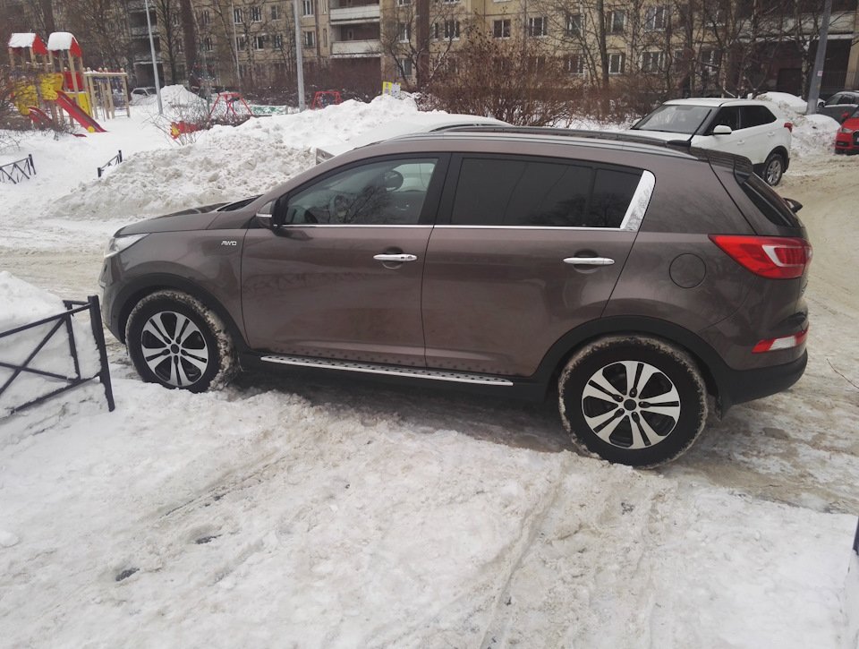 Продаю свой Спортик. — KIA Sportage (3G), 2 л, 2013 года | фотография | DRIVE2
