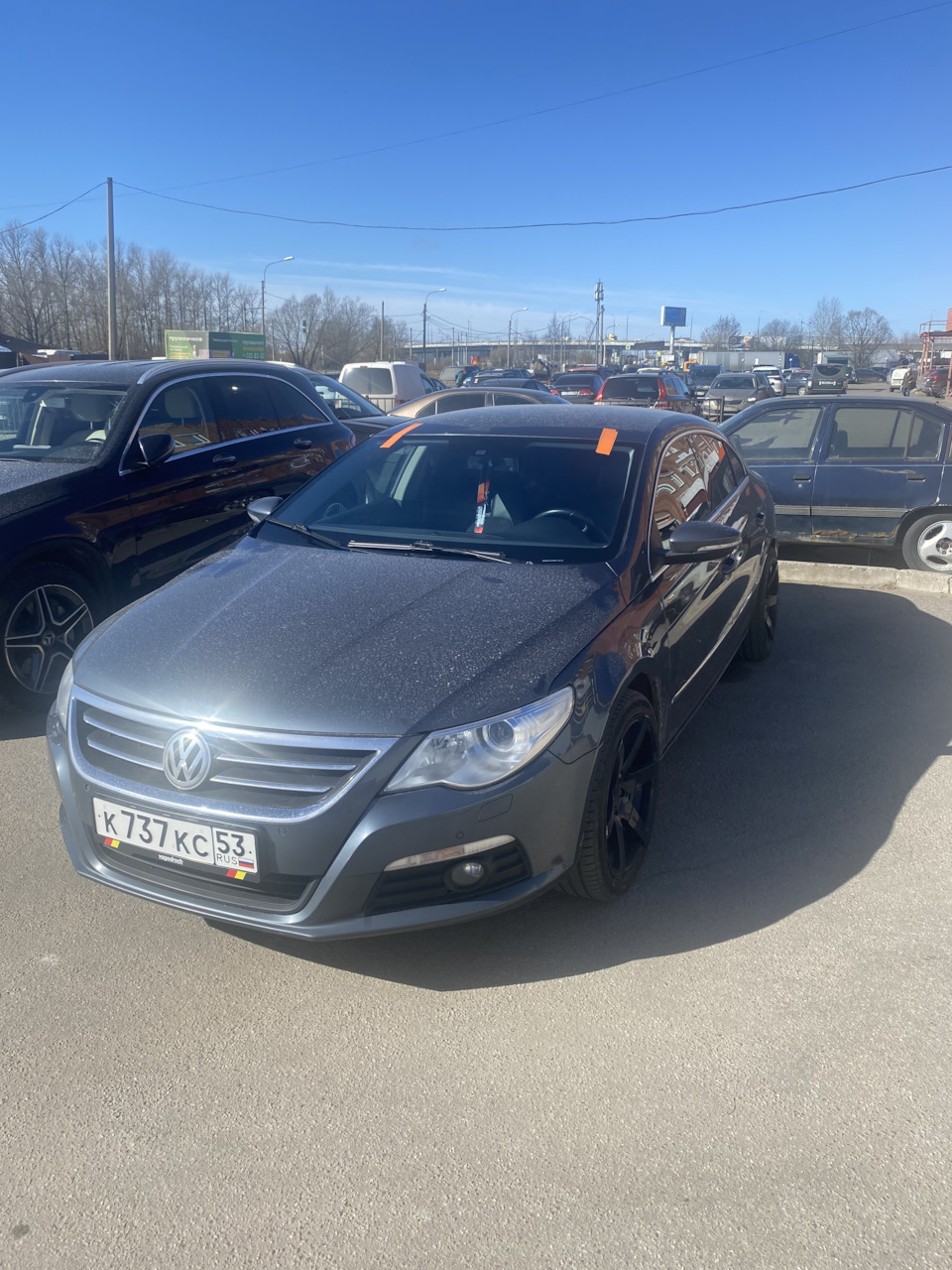 #1. Замена лобового стекла🔧 — Volkswagen Passat CC, 1,8 л, 2011 года ...