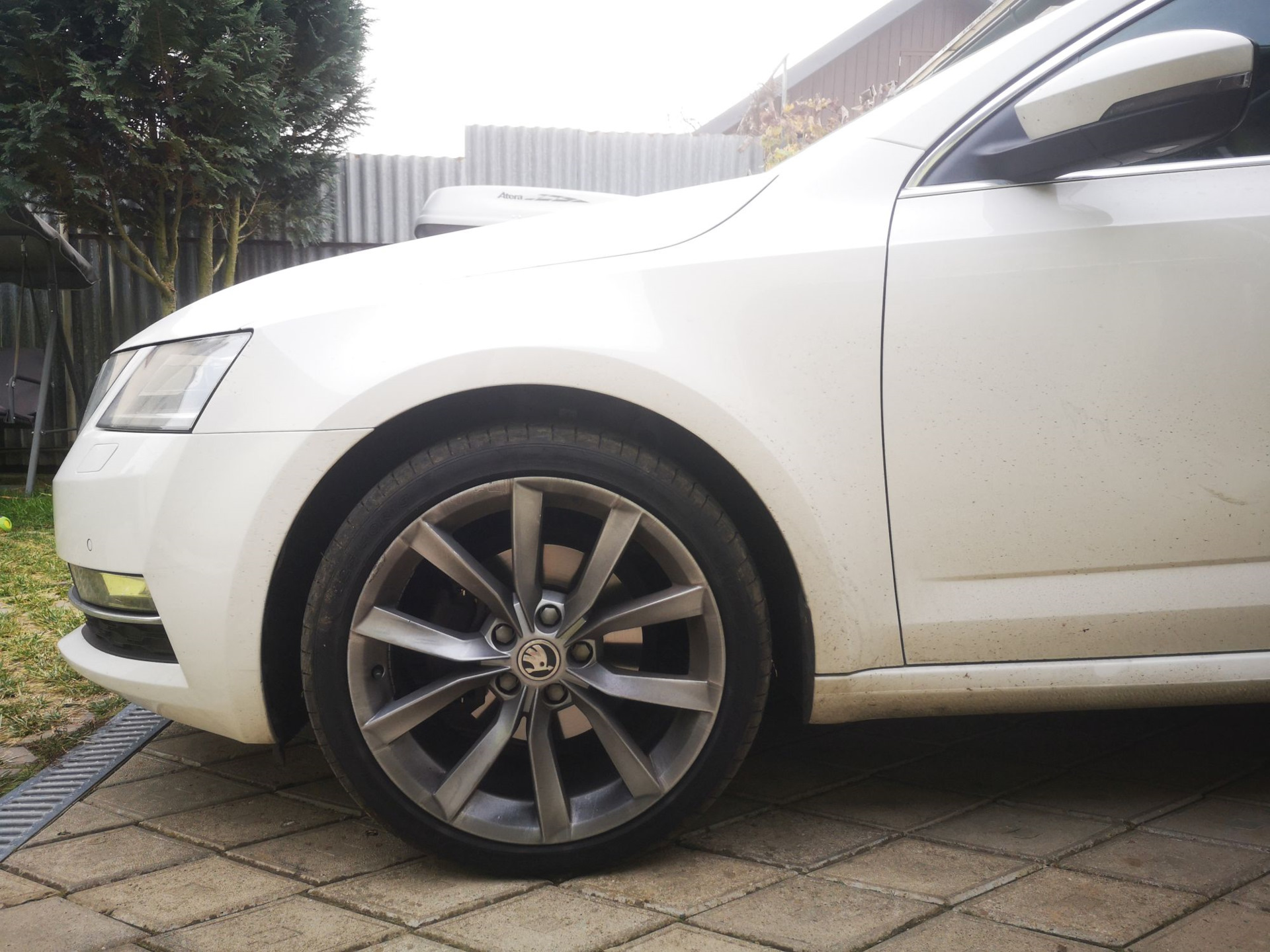 Front fenders (covers) — Skoda Octavia Combi A7 Mk3, 1,4 л, 2017 года ...