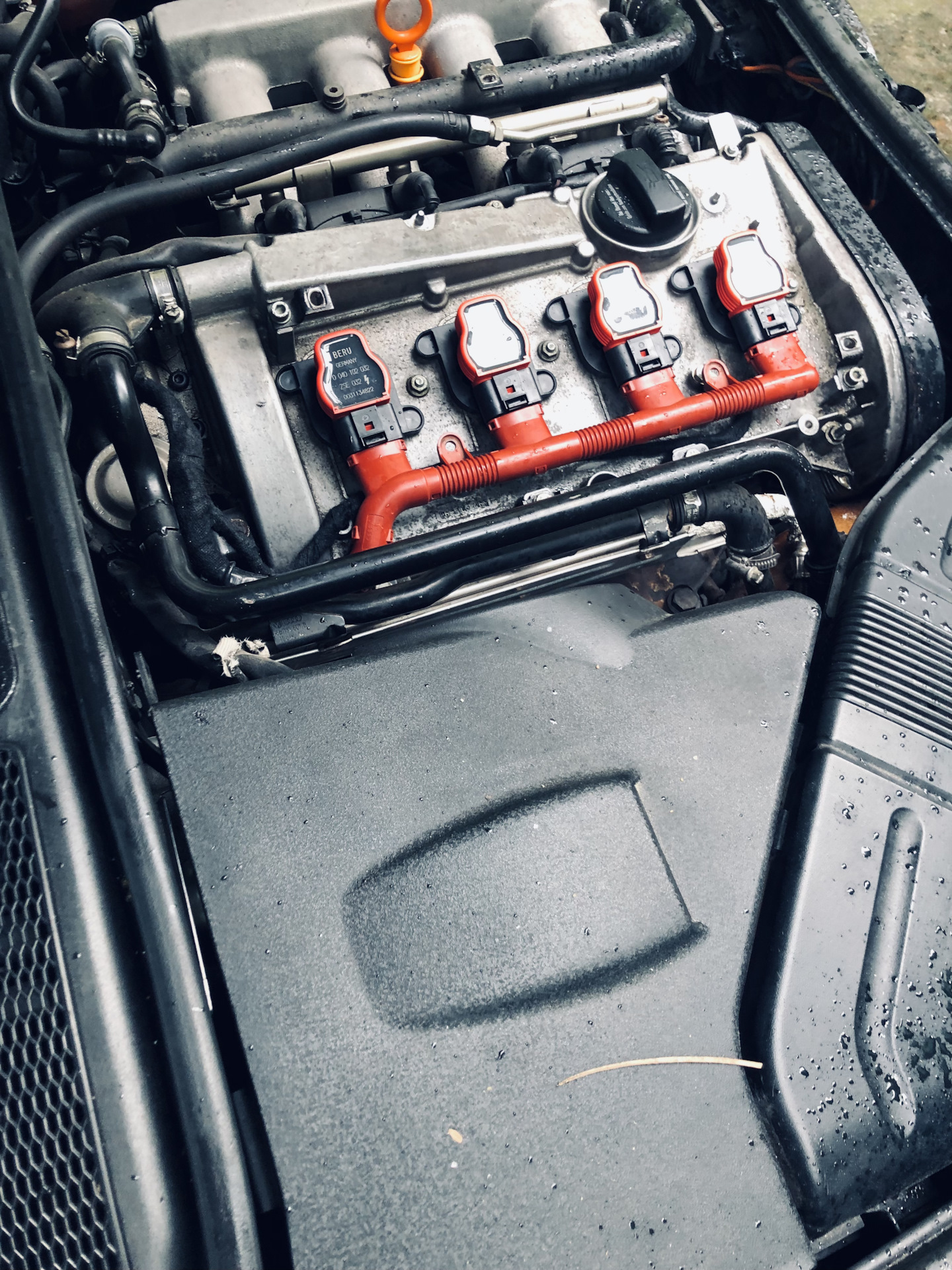 Замена свечей, катушек, кабель канал для проводки и переходники… — Audi ...