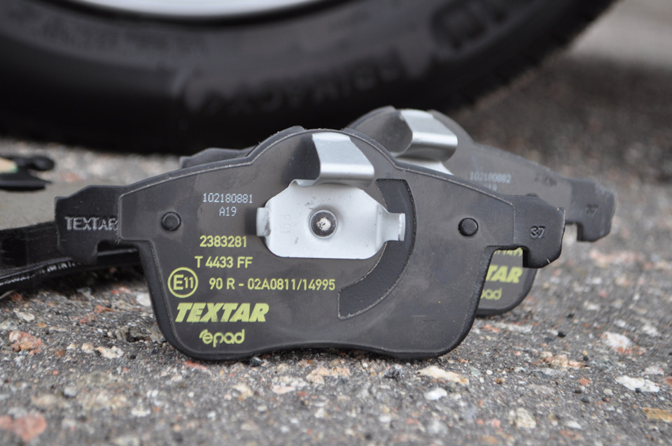 Четыре месяца езды на колодках фирмы TEXTAR серии epad. #Эффективное ...