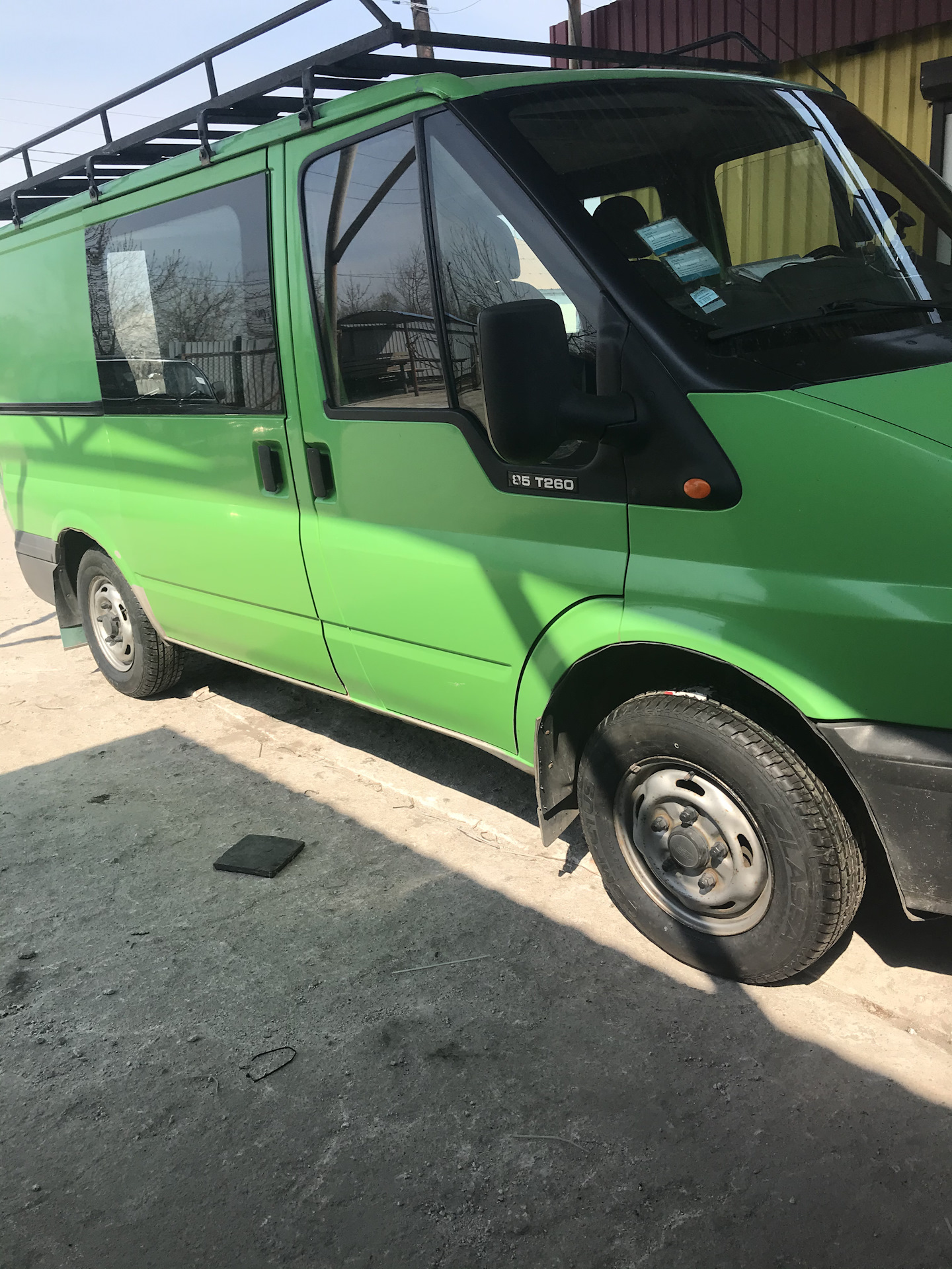 Обул лето — Ford Transit (6G), 2 л, 2005 года | видео | DRIVE2