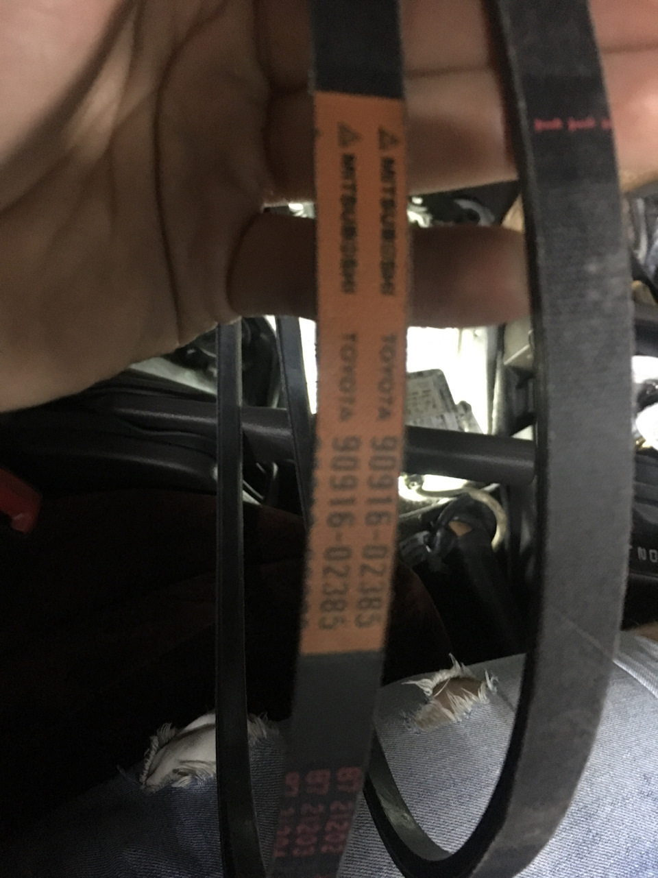 9091602385 Ремень генератора TOYOTA LEXUS | Запчасти на DRIVE2