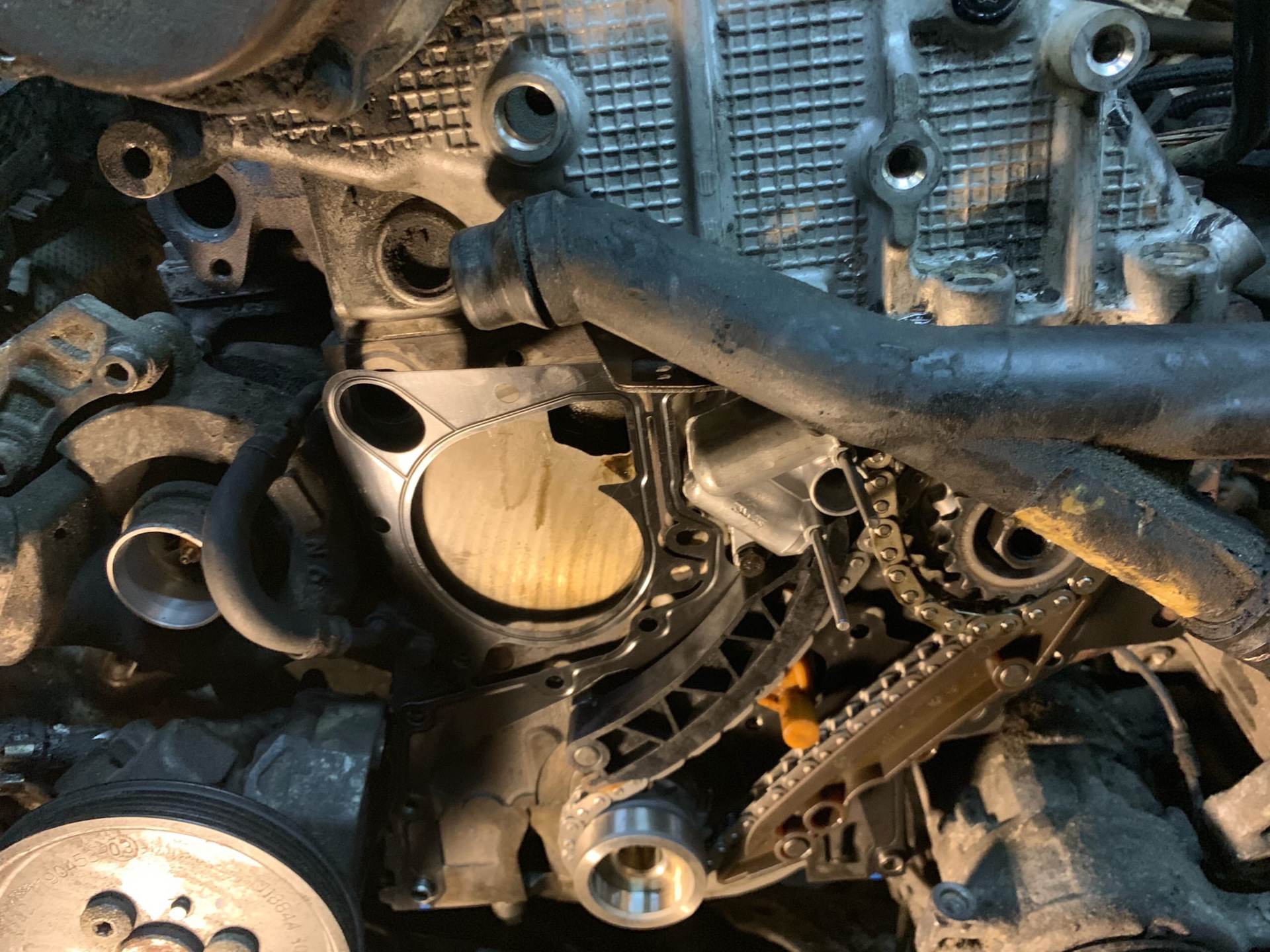 Замена цепей на двигателе м47n2 150л.с — DRIVE2