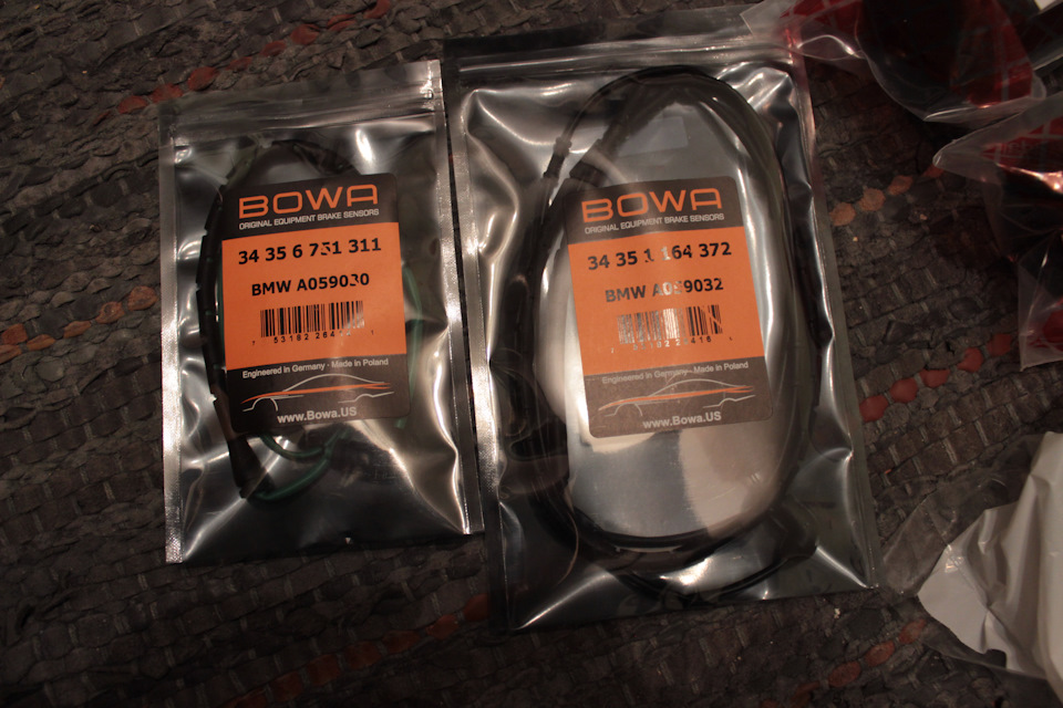 34356751311 Датчик износа тормозных накладок BMW | Запчасти на DRIVE2