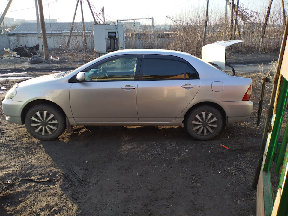 Переход на лето — Toyota Corolla (120), 1,3 л, 2001 года | шины | DRIVE2