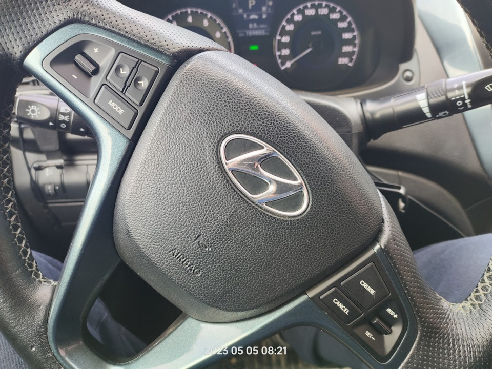 Круиз-контроль мне в машину! — Hyundai Solaris (1G), 1,4 л, 2011 года ...