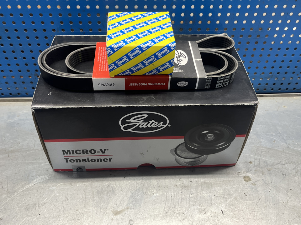 Натяжитель приводного ремня Ford Transit Connect — DRIVE2