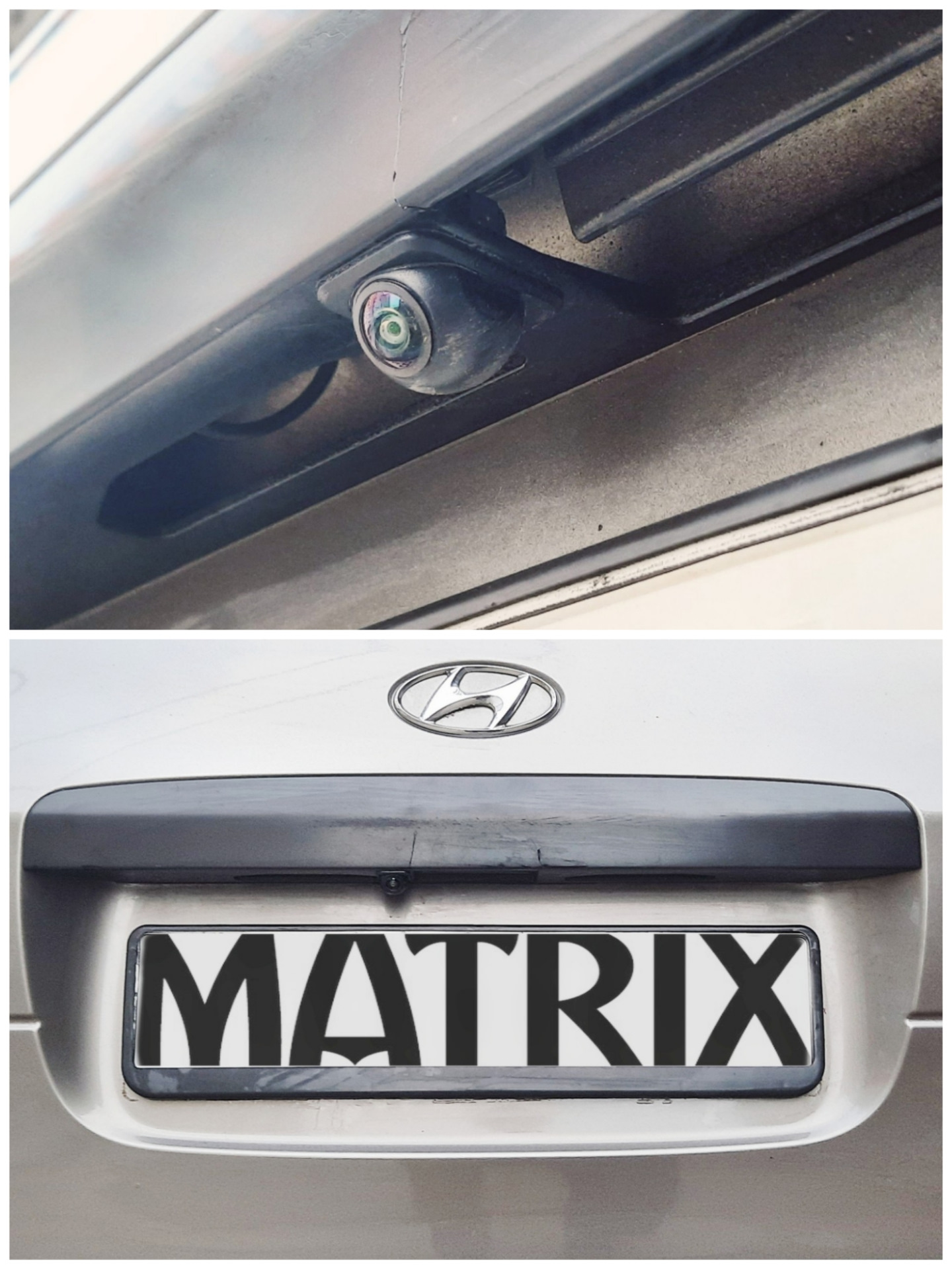 Установил камеру заднего вида на Hyundai matrix — Hyundai Matrix, 1,6 л ...