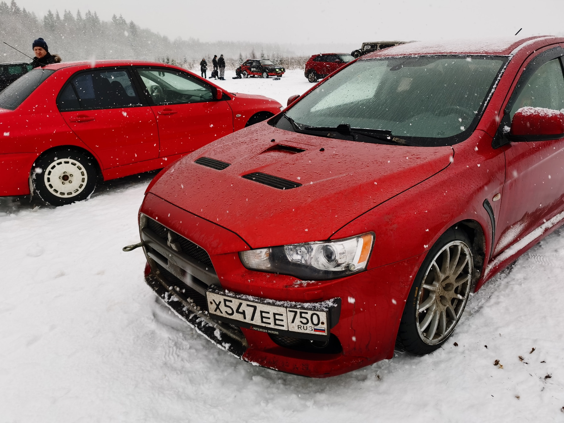 Трек-день на Тропикане, 04.01.21 — Mitsubishi Lancer Evolution X, 2 л ...