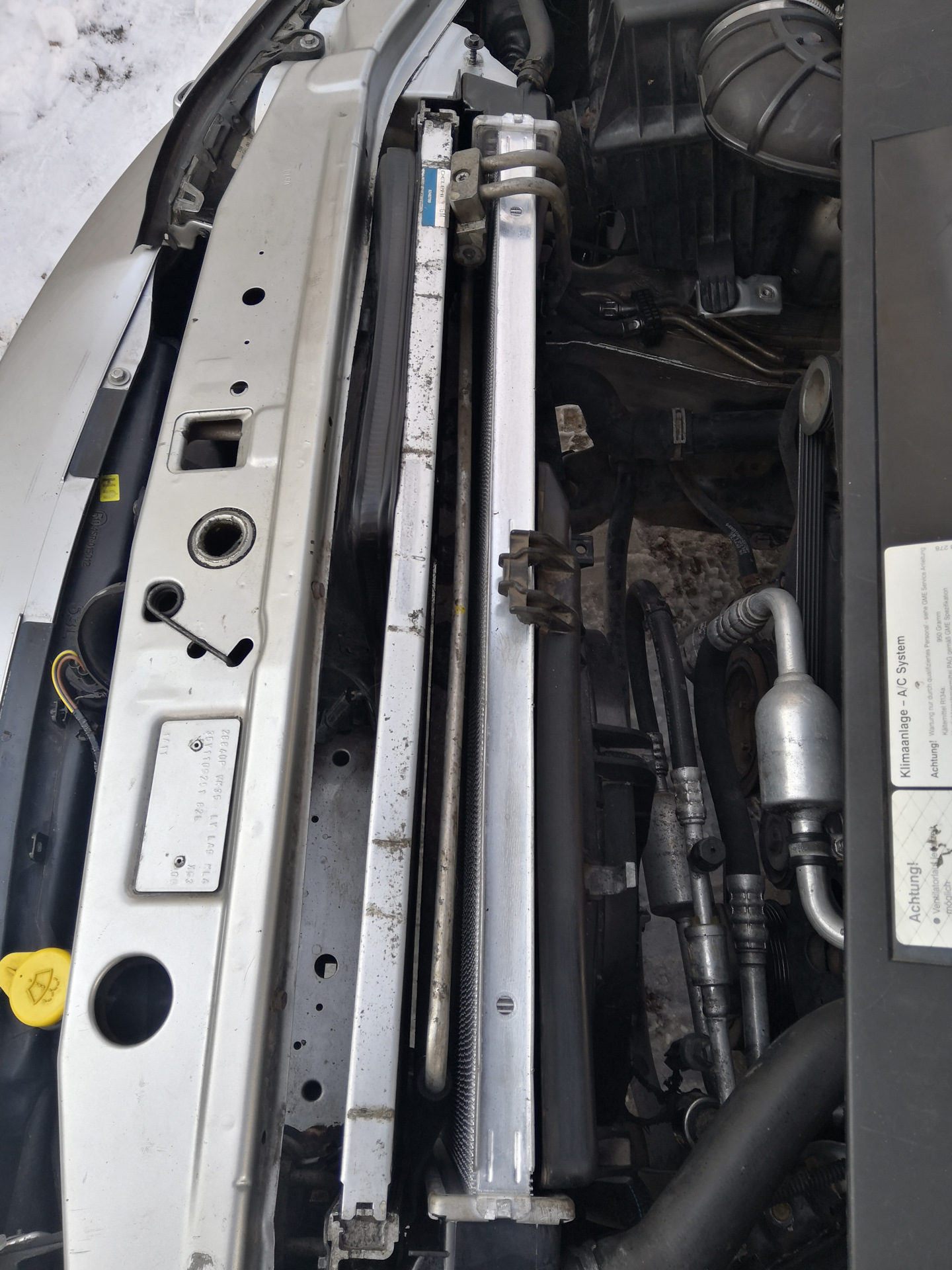 Нежданчик или как купить новый радиатор — Opel Omega B, 2,2 л, 2000 ...