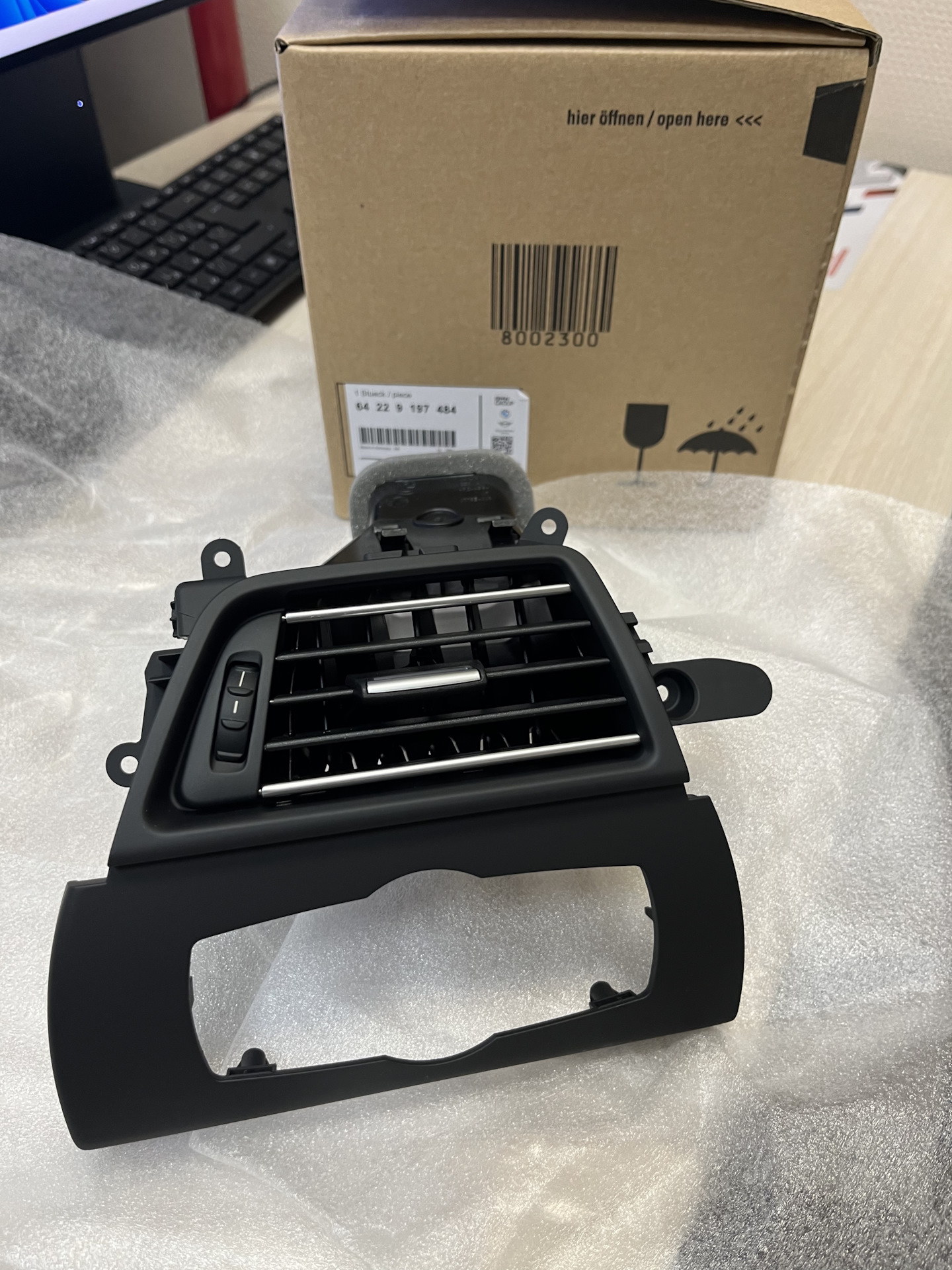 Дефлекторы вентиляции NEW — BMW 6 series Convertible (F12), 3 л, 2014 ...