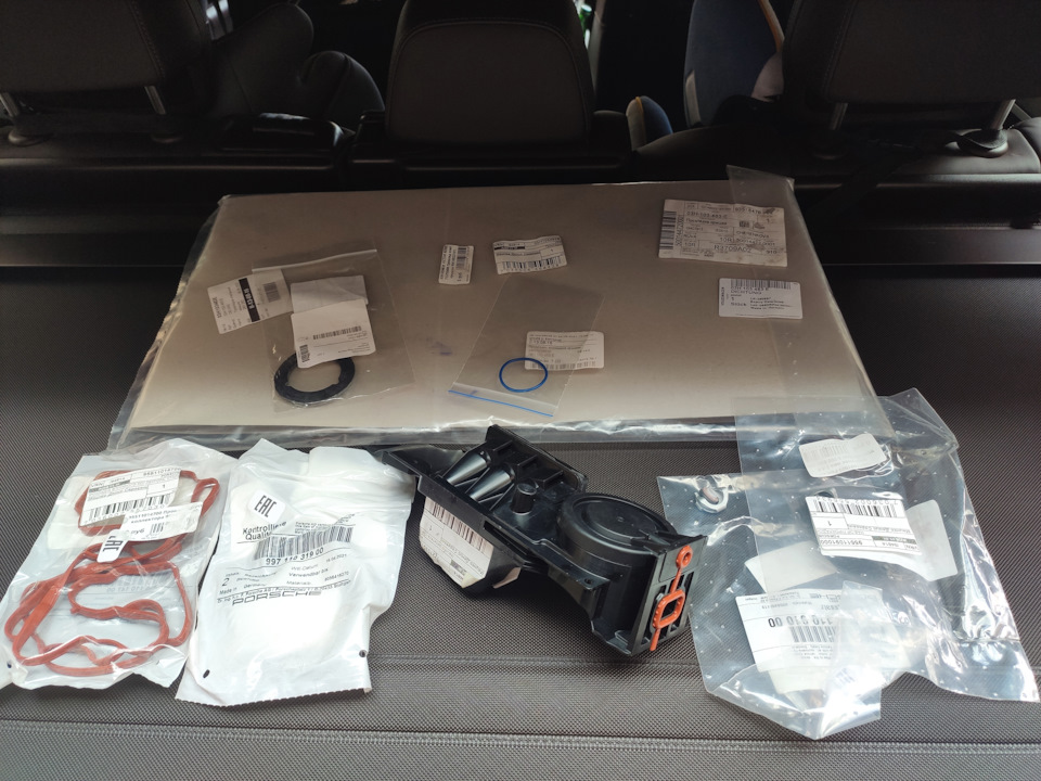 Замена прокладки клапанной крышки и КВКГ на 3.6 VR6 VAG 300л.с ...