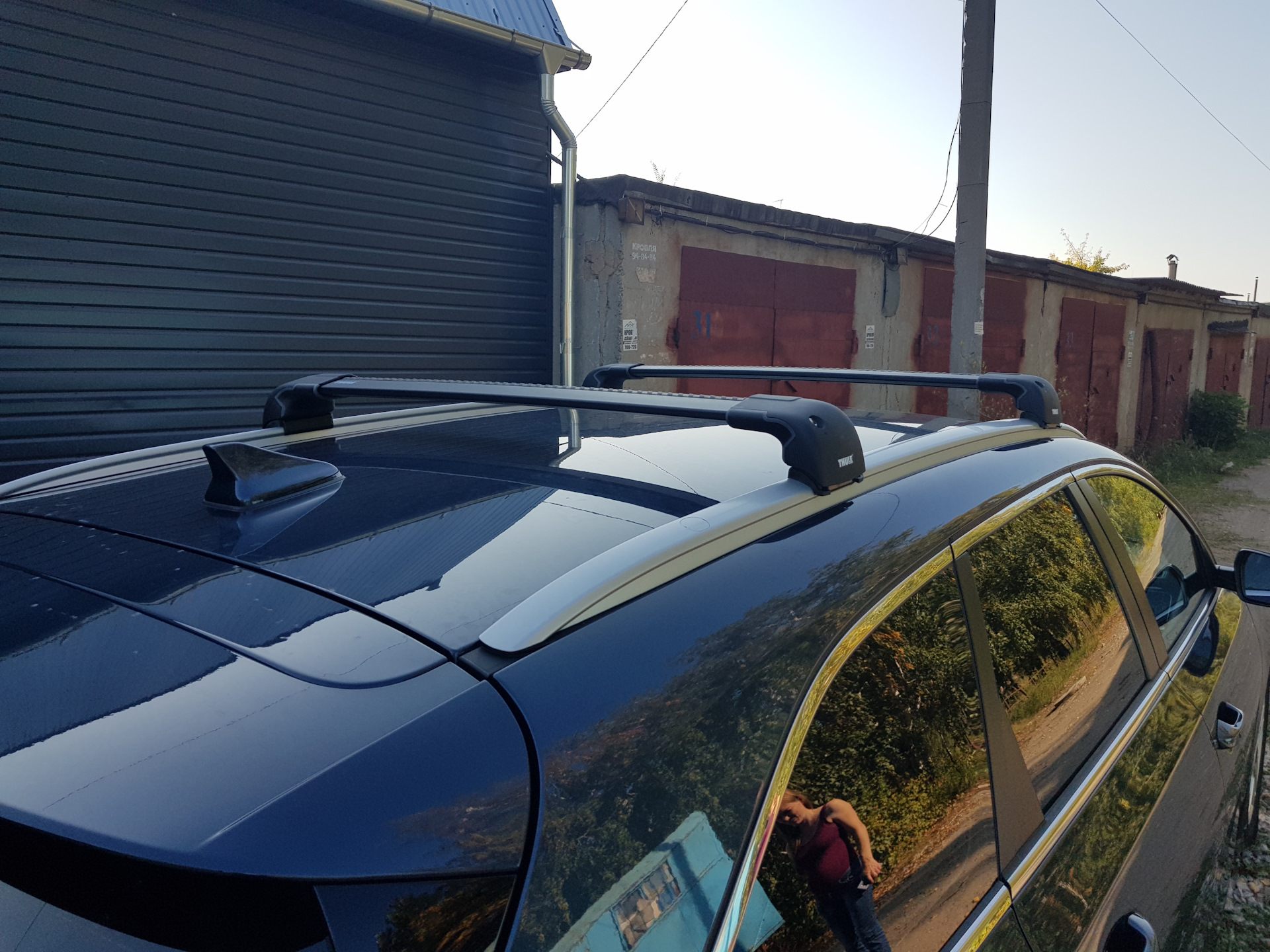 Поперечины Thule — KIA Ceed SW (3G), 1,6 л., 2019 года | аксессуары ...