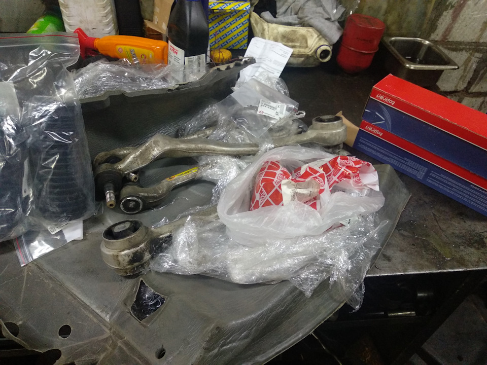 Доделываем подвеску — BMW 5 series Touring (E39), 2,2 л, 2001 года ...