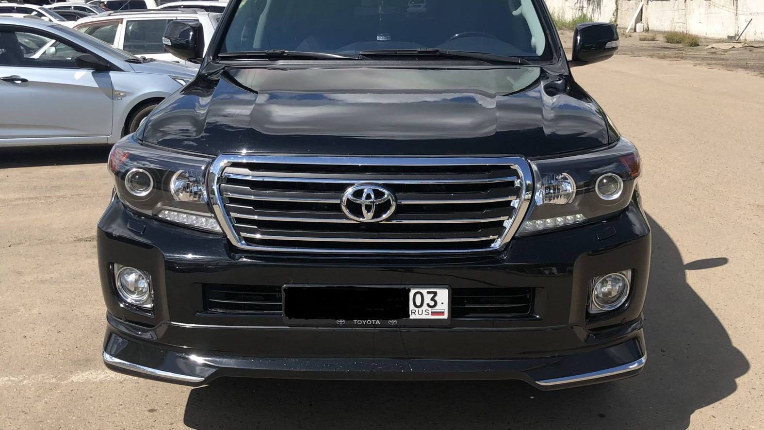 Toyota Land Cruiser 200 4.7 бензиновый 2007 | «Black Bison 03» TLC 200 ...