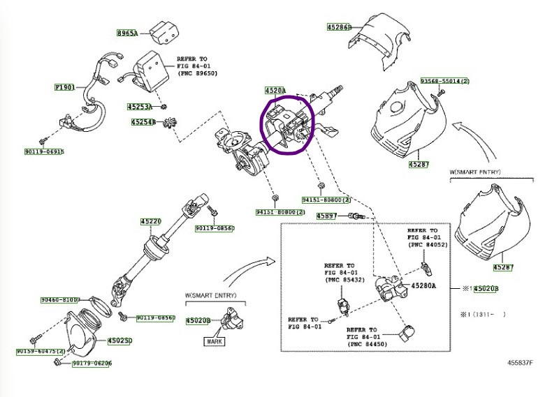 SOS…Дефект в рулевой колонке камри 55 — Toyota Camry (XV50), 2 л, 2015 ...