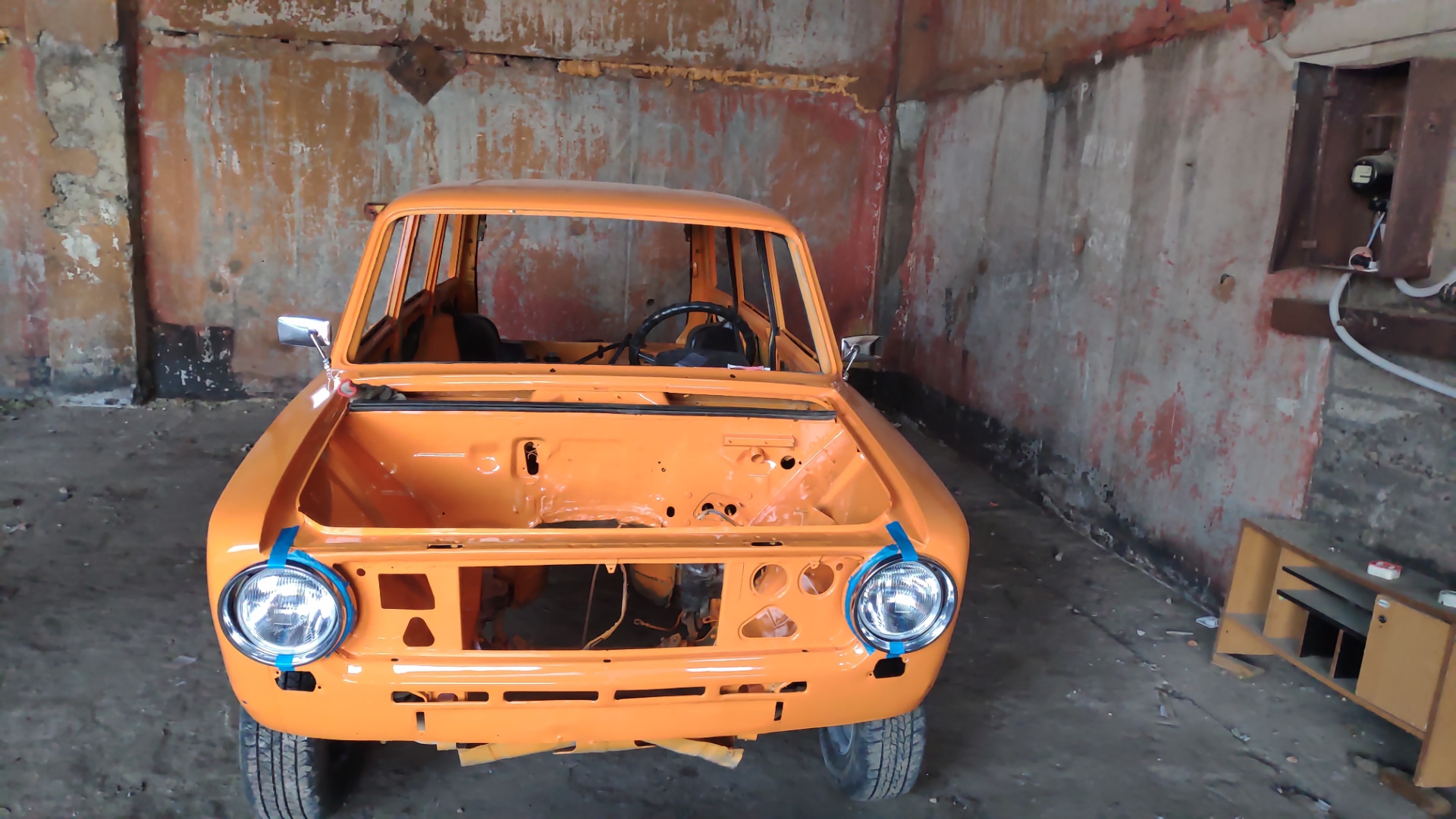 Перекрас — Lada 2102, 1,3 л, 1975 года | кузовной ремонт | DRIVE2