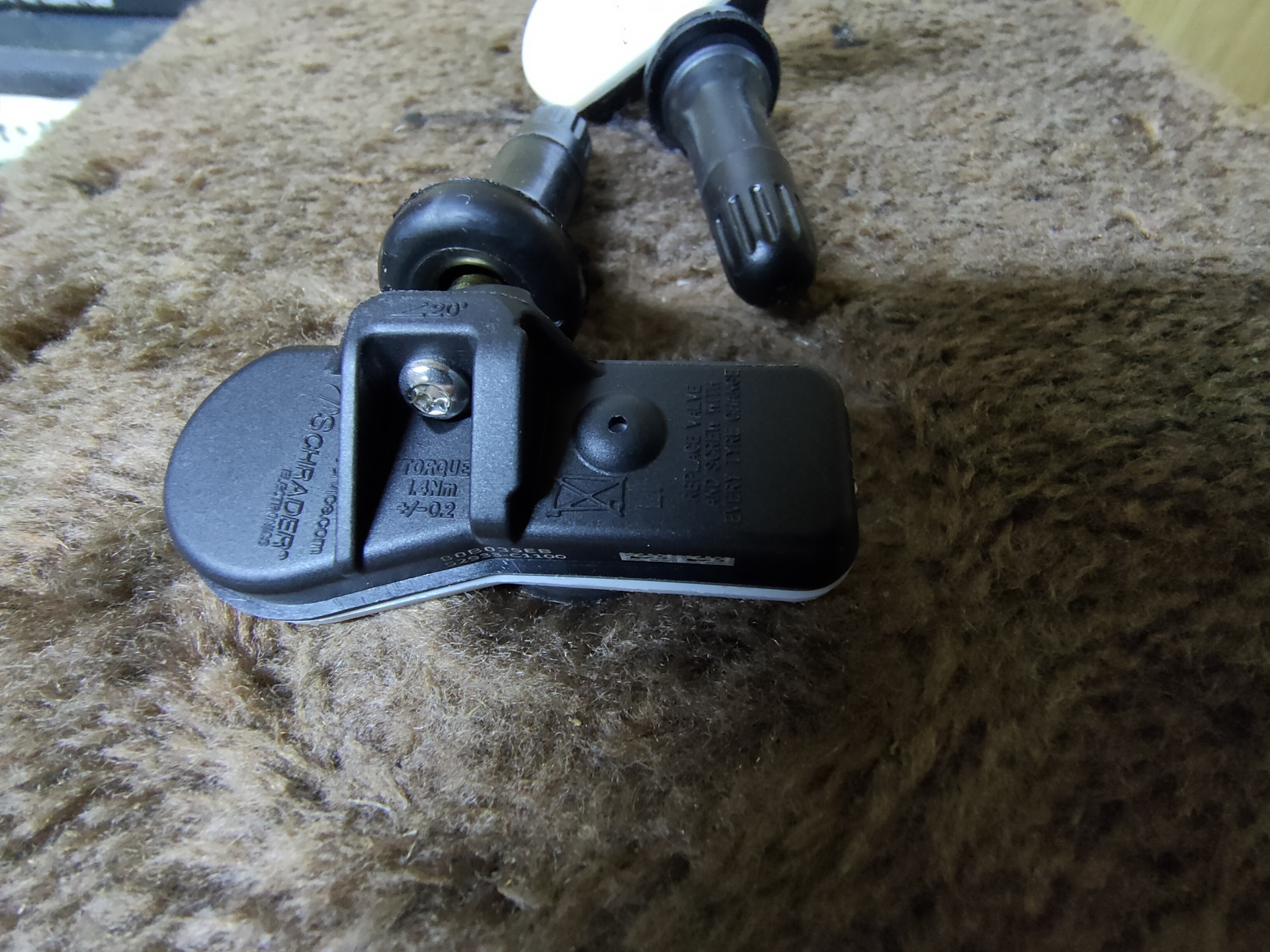 Датчики давления в колесах — Hyundai Tucson (TL), 2 л, 2018 года ...