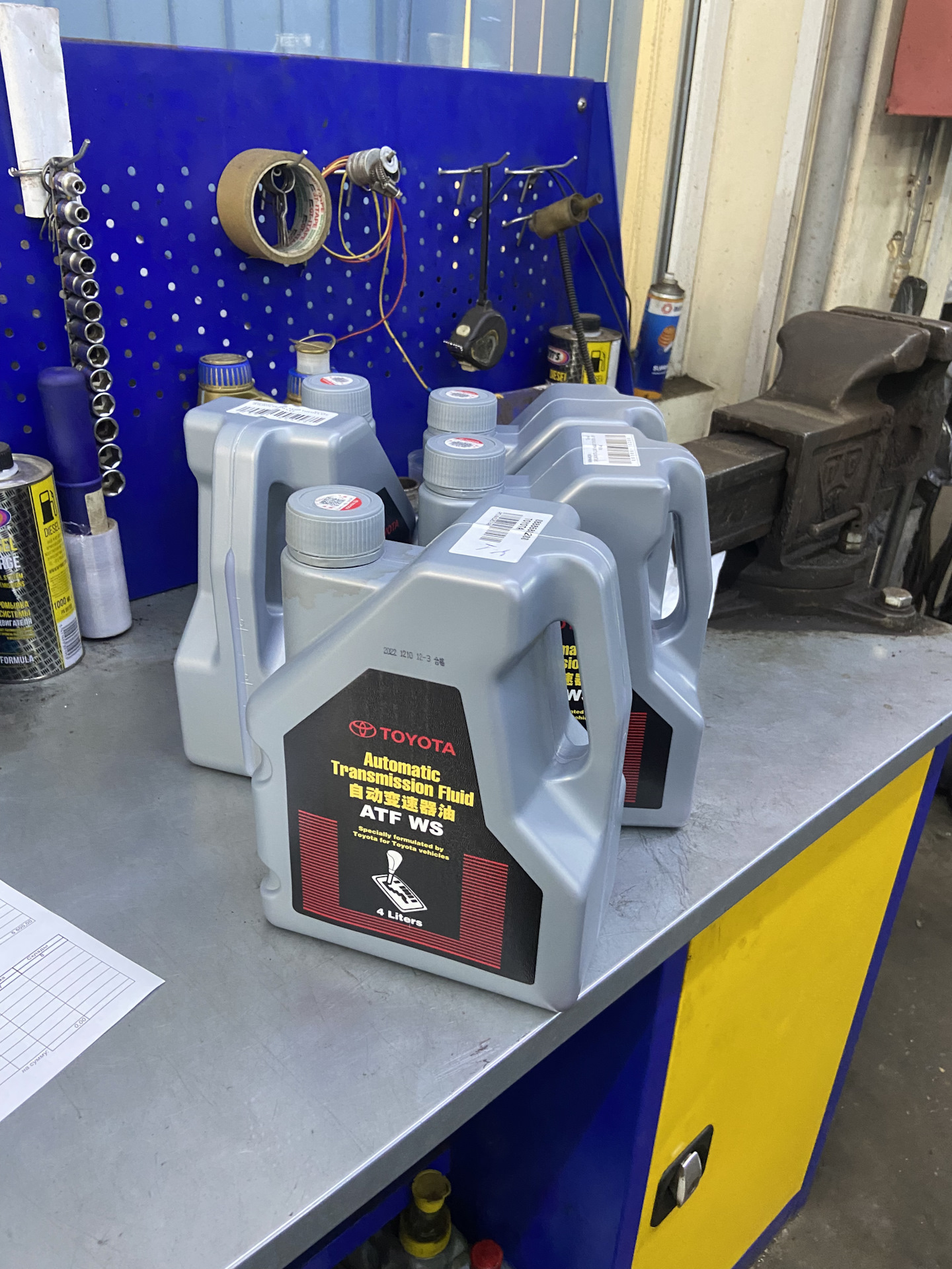 Замена масла в АКПП — Toyota Camry (XV70), 2,5 л, 2018 года | плановое ...