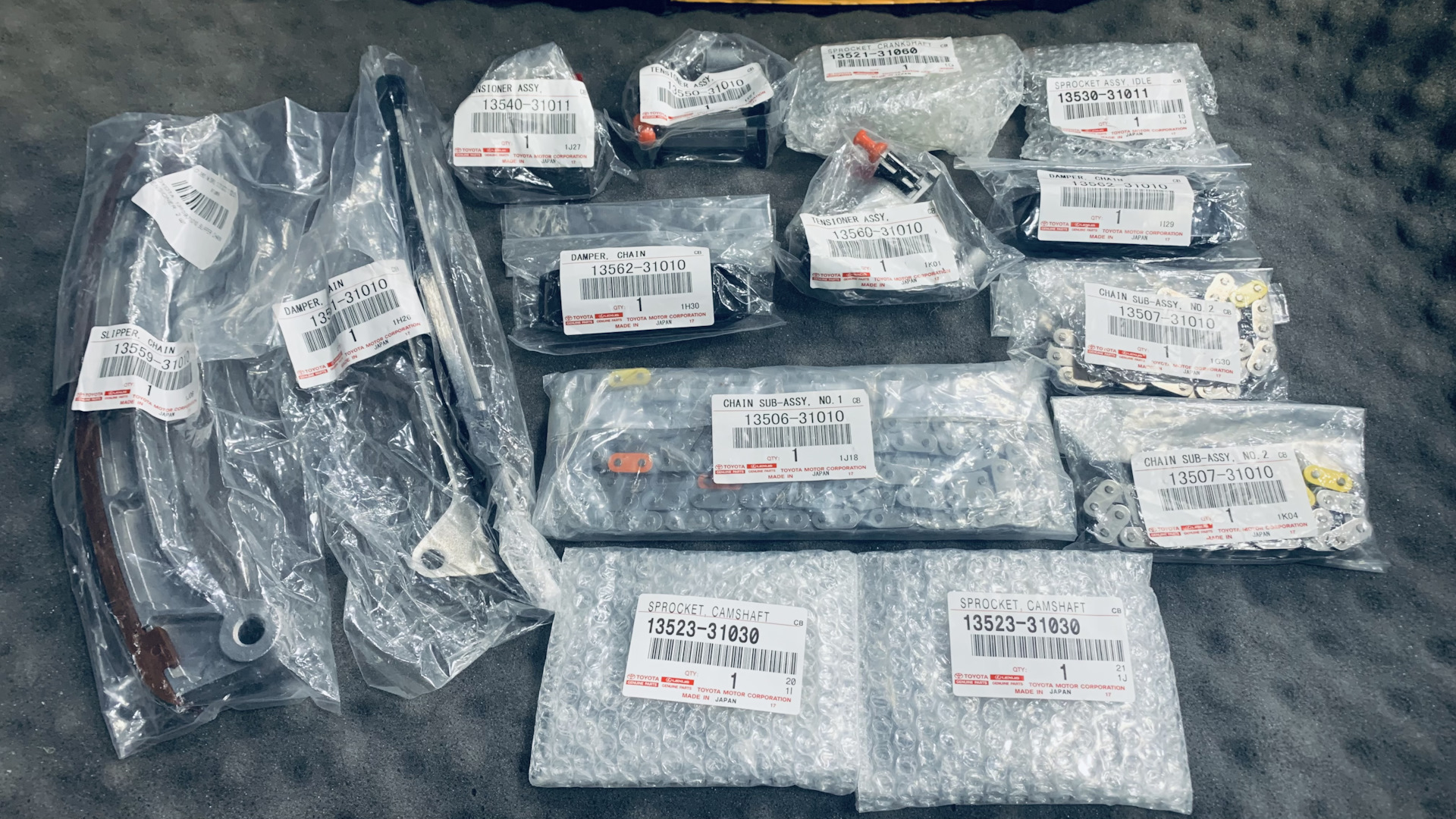 ☑®™ Замена цепи ГРМ и Муфт VVT-I на ПРАДО 120 — Toyota Land Cruiser ...