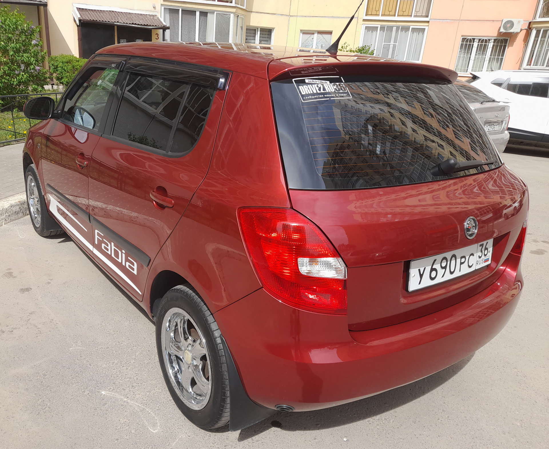 Чернитель резины Shine Systems BlackStar Matt — Skoda Fabia Mk2, 1,4 л ...