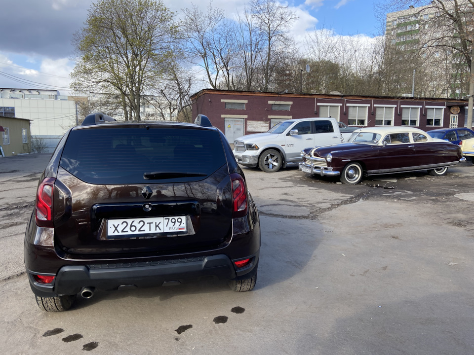 Антихром на Рено дастер — Renault Duster (1G), 2 л, 2016 года ...