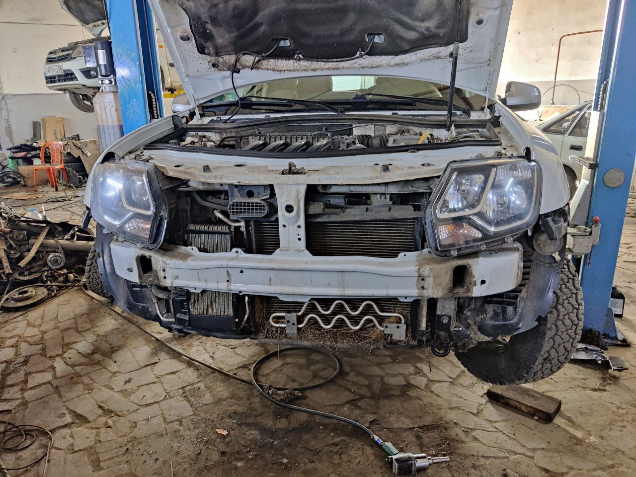 Замена подшипника шкива кондиционера 35bd219dum1 — Renault Duster (1G ...