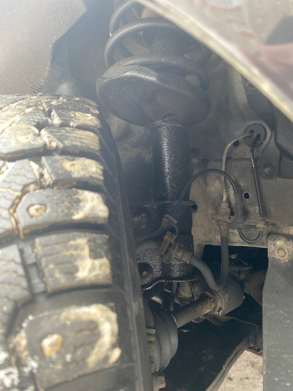 Потекли амортизаторы — Chevrolet Lacetti Sedan, 1,6 л, 2010 года ...