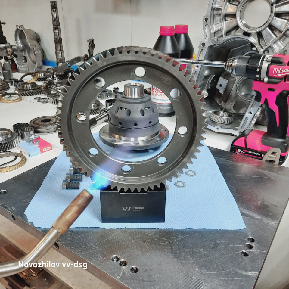 Ремонт МКПП — MQ 250. Работа по ремонту трансмиссии серии 02S с ...