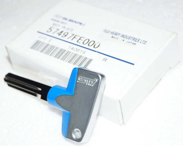 57497FE000 Ключ зажигания ЗАГОТОВКА STI SUBARU | Запчасти на DRIVE2