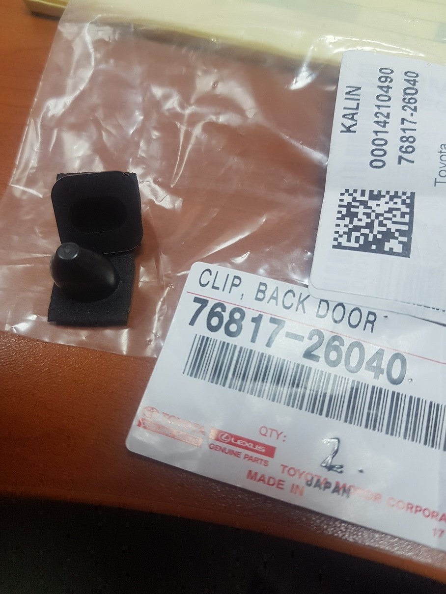 7681726040 Клипса крепления фонаря TOYOTA LEXUS | Запчасти на DRIVE2