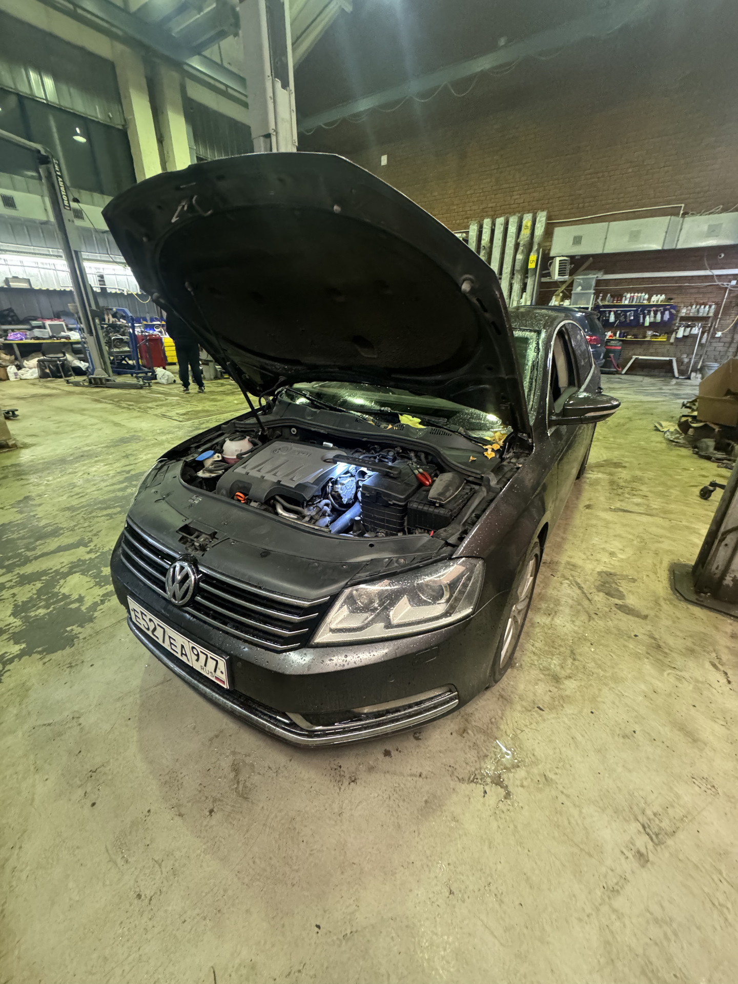 Замена термостата dsg dq250 — Volkswagen Passat B7, 2 л, 2012 года ...