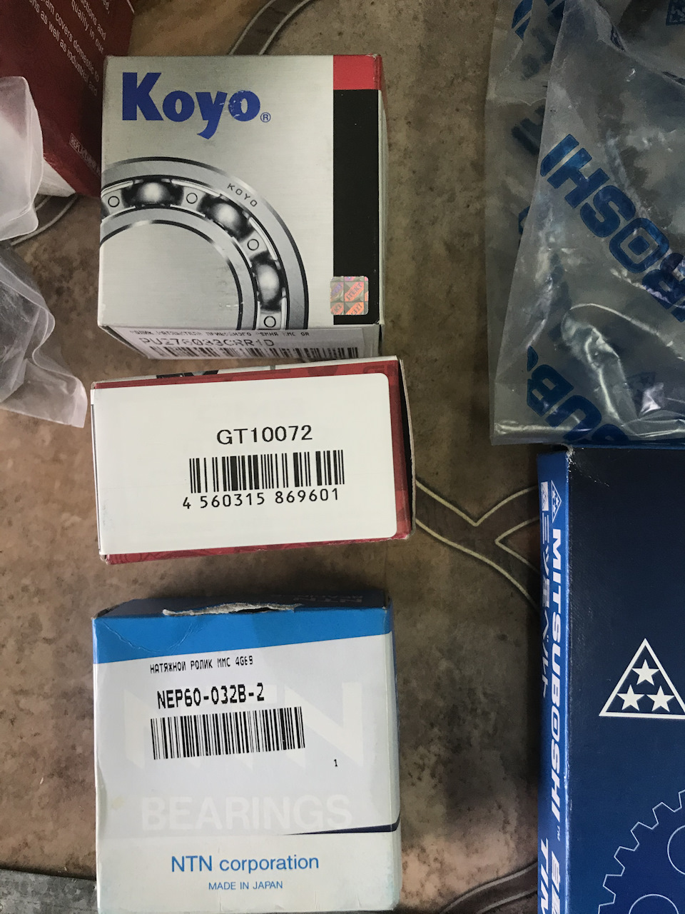 Замена ГРМ — Mitsubishi Galant (9G), 2,4 л, 2007 года | плановое ТО ...