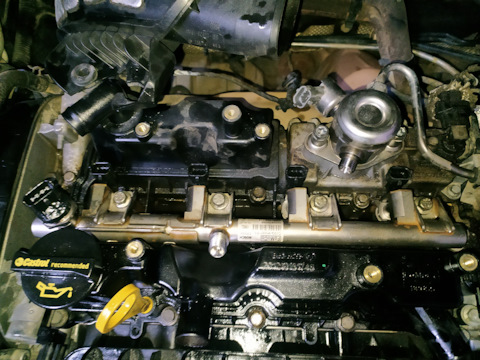 1764075 Комплект уплотнительных колец на 4-ре топливных форсунки / 1,0/ ...