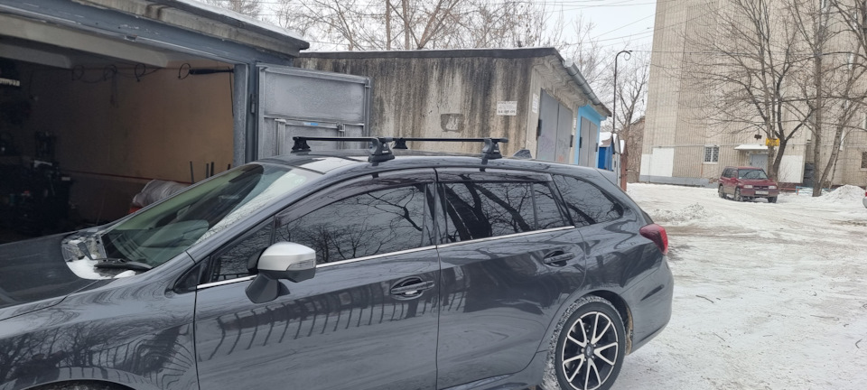 Inno — Subaru Levorg (1G), 1,6 л, 2016 года | аксессуары | DRIVE2