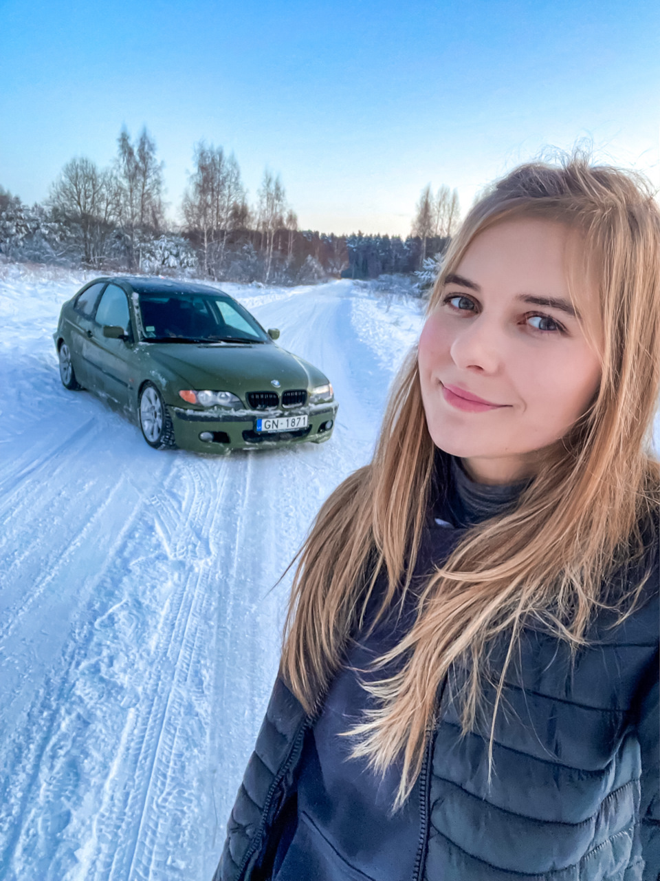 Winter e46 compact front swap — BMW 3 series (E46/5), 1,8 л, 2004 года ...